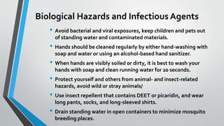 Health and Safety Issues in Natural Disasters | PPTX