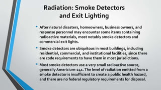 Health and Safety Issues in Natural Disasters | PPTX