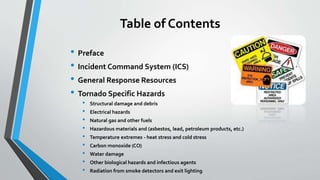 Health and Safety Issues in Natural Disasters | PPTX