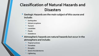Health and Safety Issues in Natural Disasters | PPTX