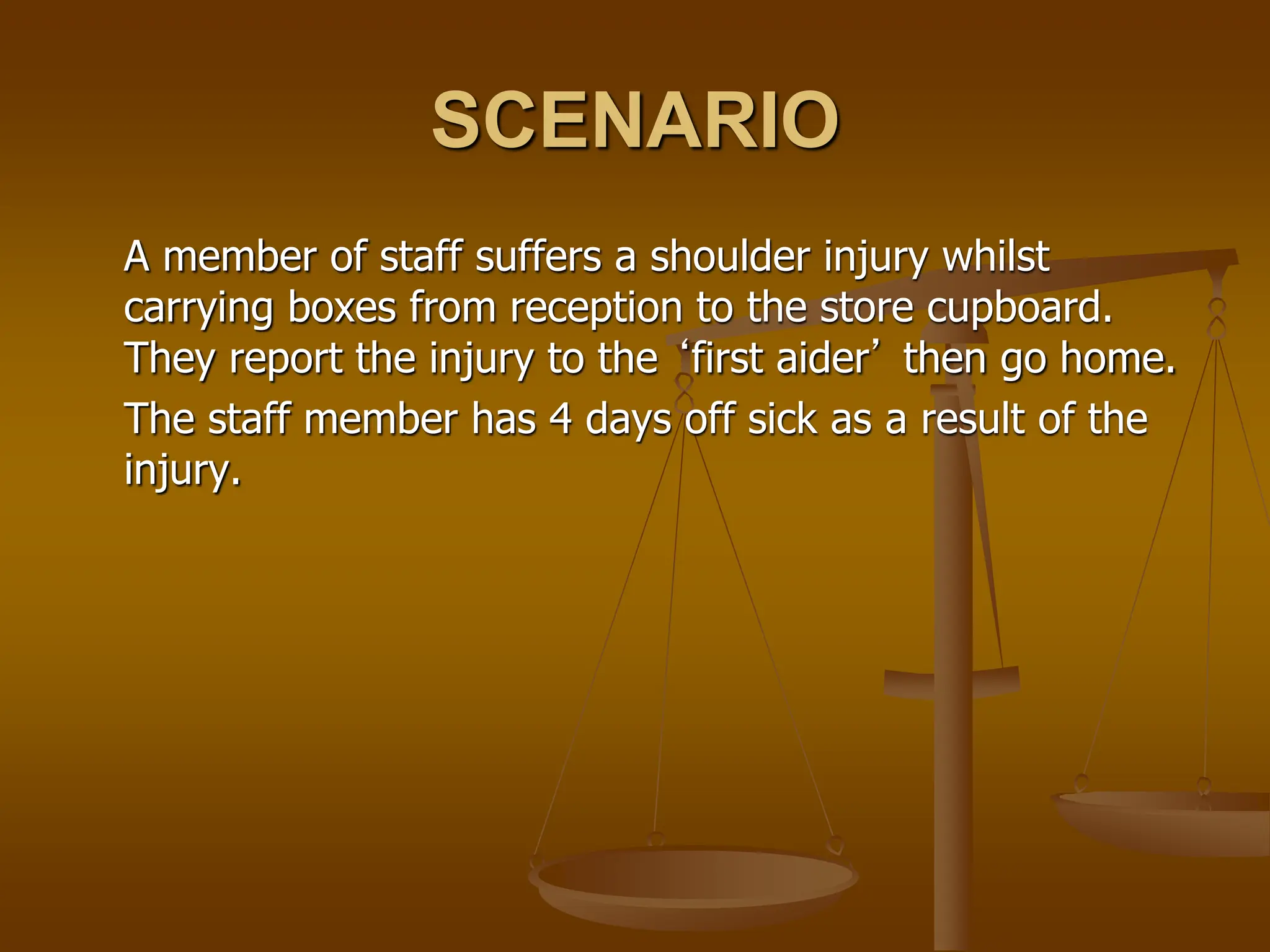 Health and Safety Law Presentation - health and safety issues | PPT ...