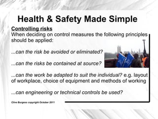 Health and safety made simple | PPT