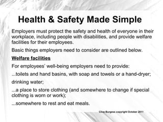 Health and safety made simple | PPT