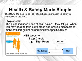 Health and safety made simple | PPT