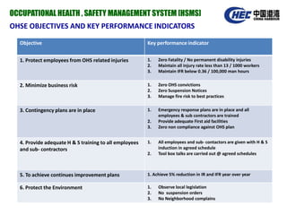 Health and safety management system csctp | PPT