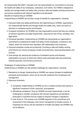 Health and safety management Systems OHSMS ISO 45001.pdf