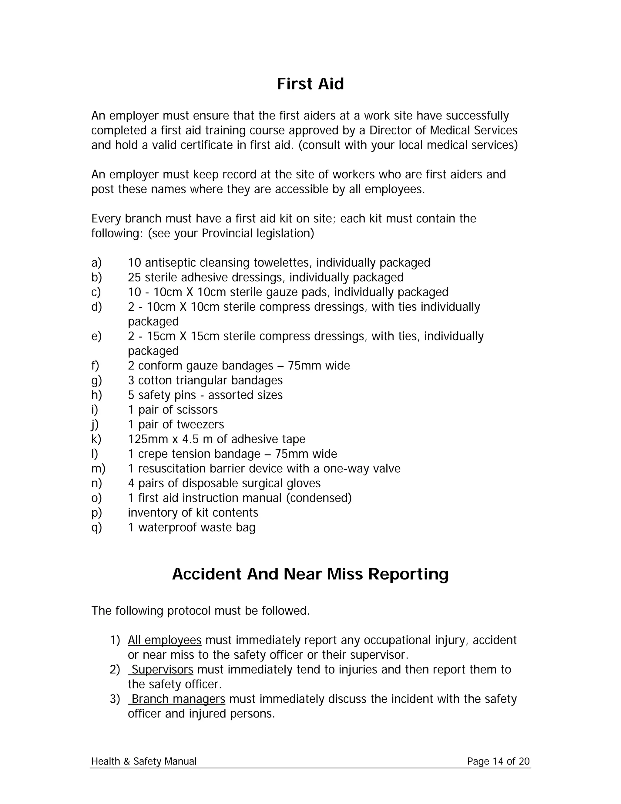 Health and safety_manual_sample | PDF