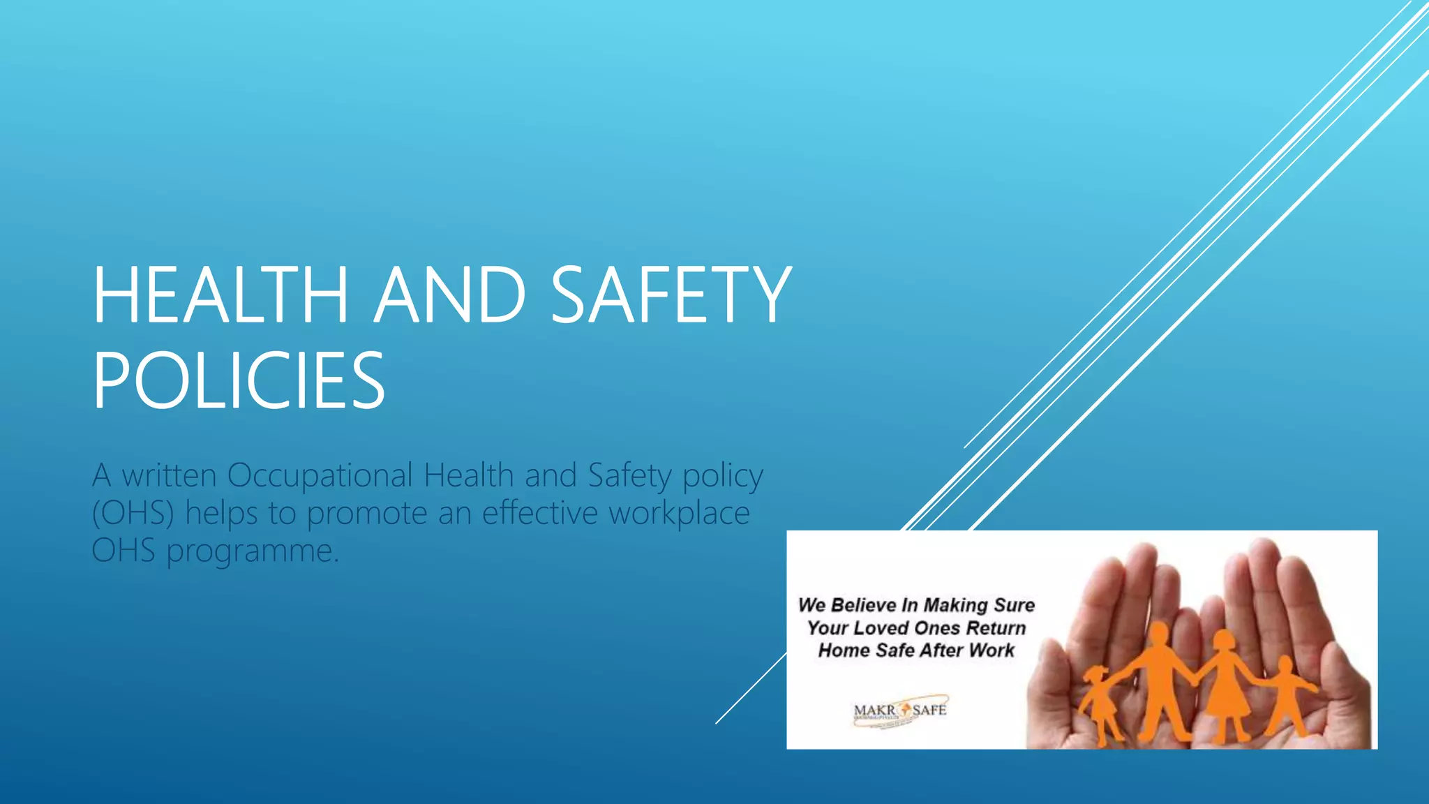 Health and Safety Policies | PPTX