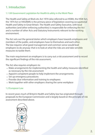 Health and Safety Policy | PDF | Business | Business and Finance