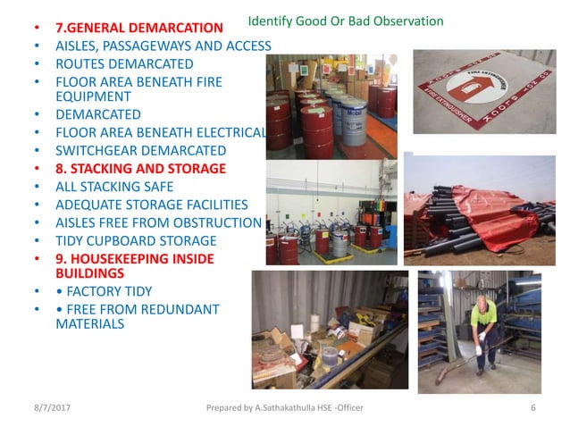 Health and safety representative inspection trainings. | PPTX | Indoor ...