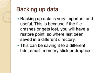 Health and safety requirements for computer maintenance | PPT
