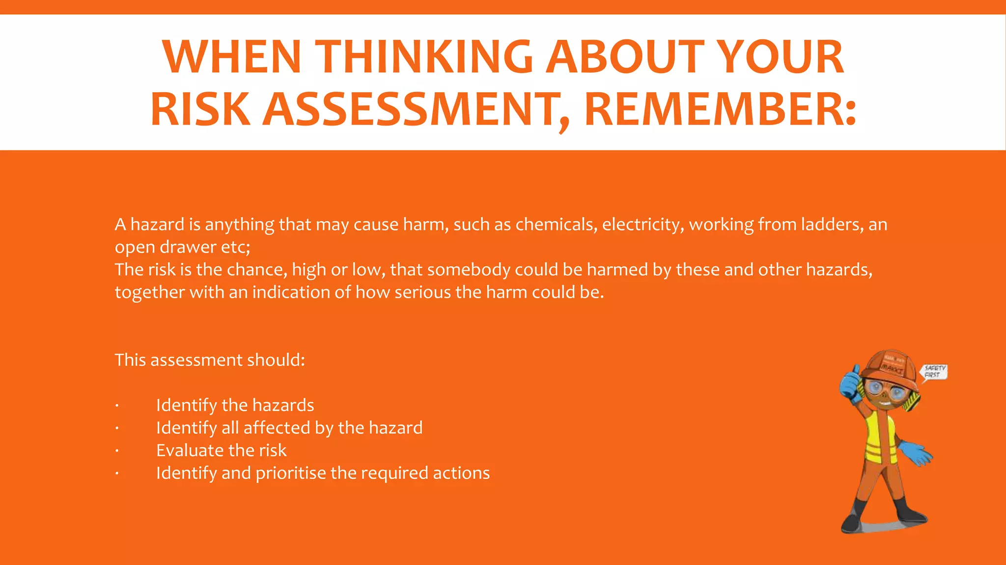 Health and Safety Risk Assessments | PPTX