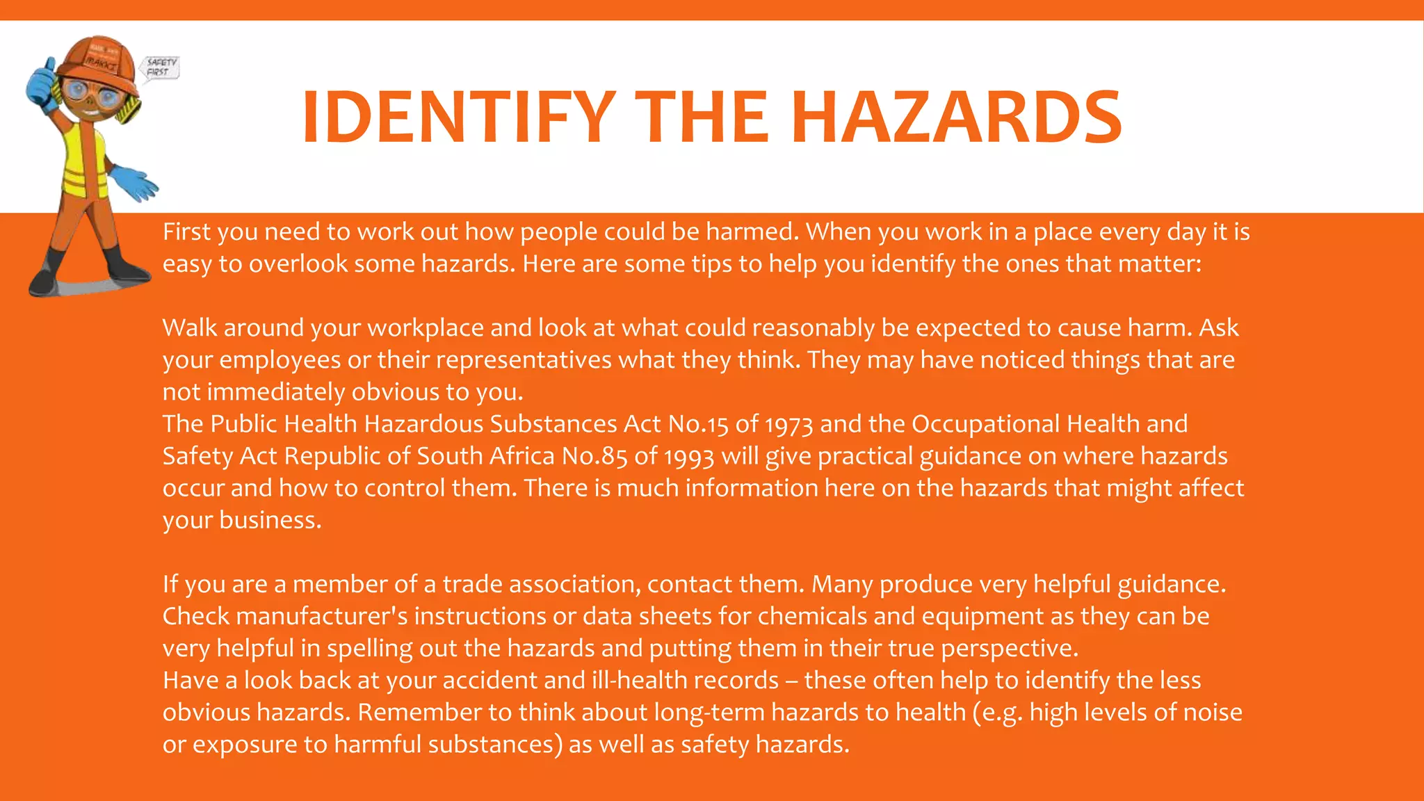 Health and Safety Risk Assessments | PPTX