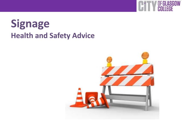 Health and Safety Signage | PPTX