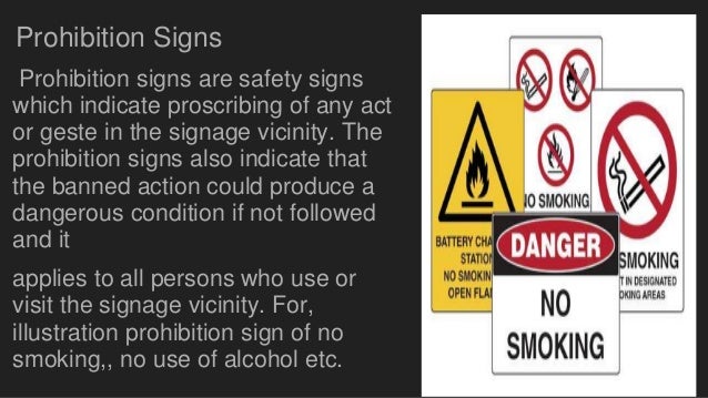 Health and safety signs | PPTX