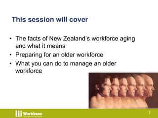 Effective health and safety strategies for an aging workforce | PPTX