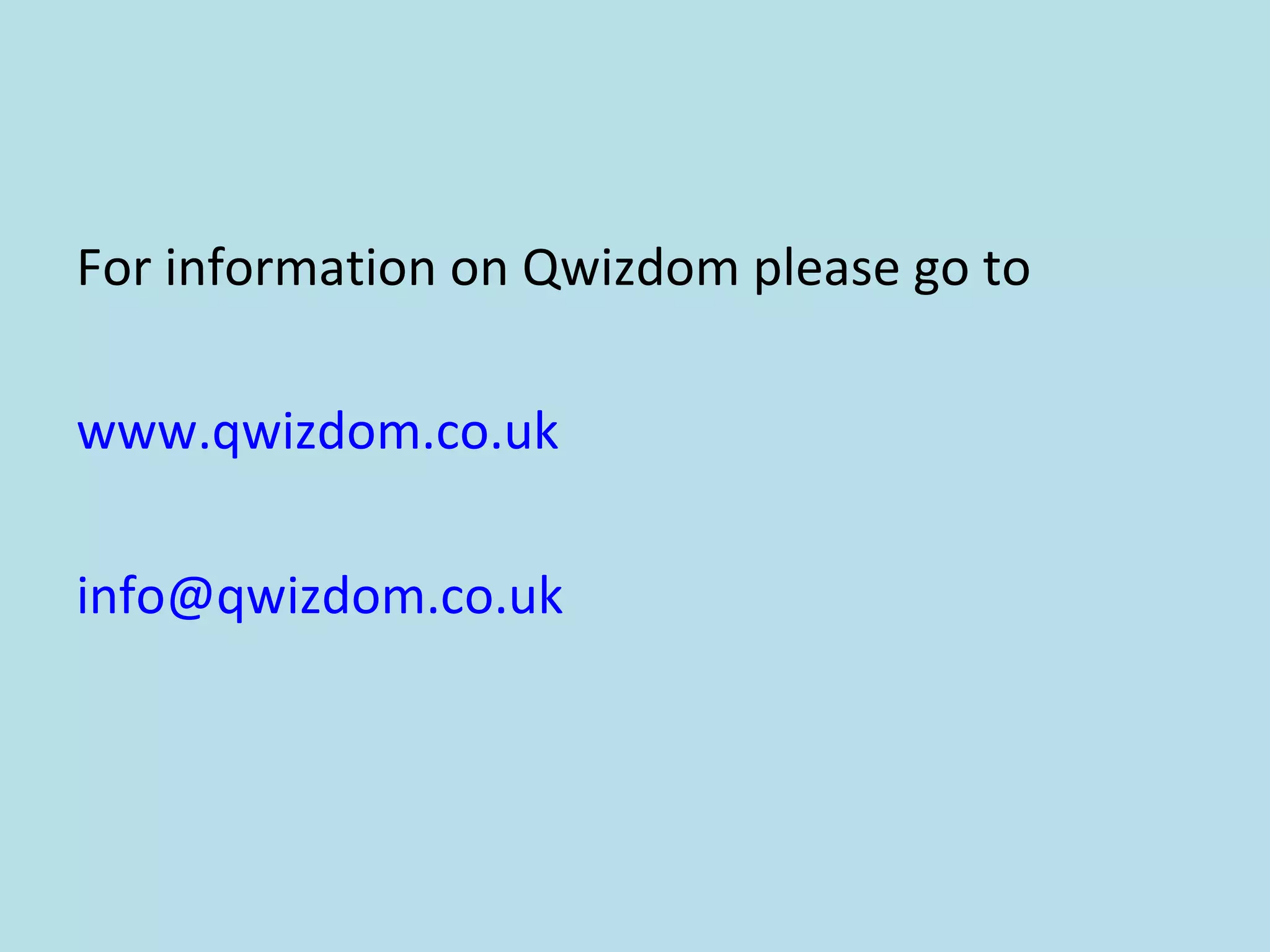 Health and Safety Training Quiz - Qwizdom ppt | PPT