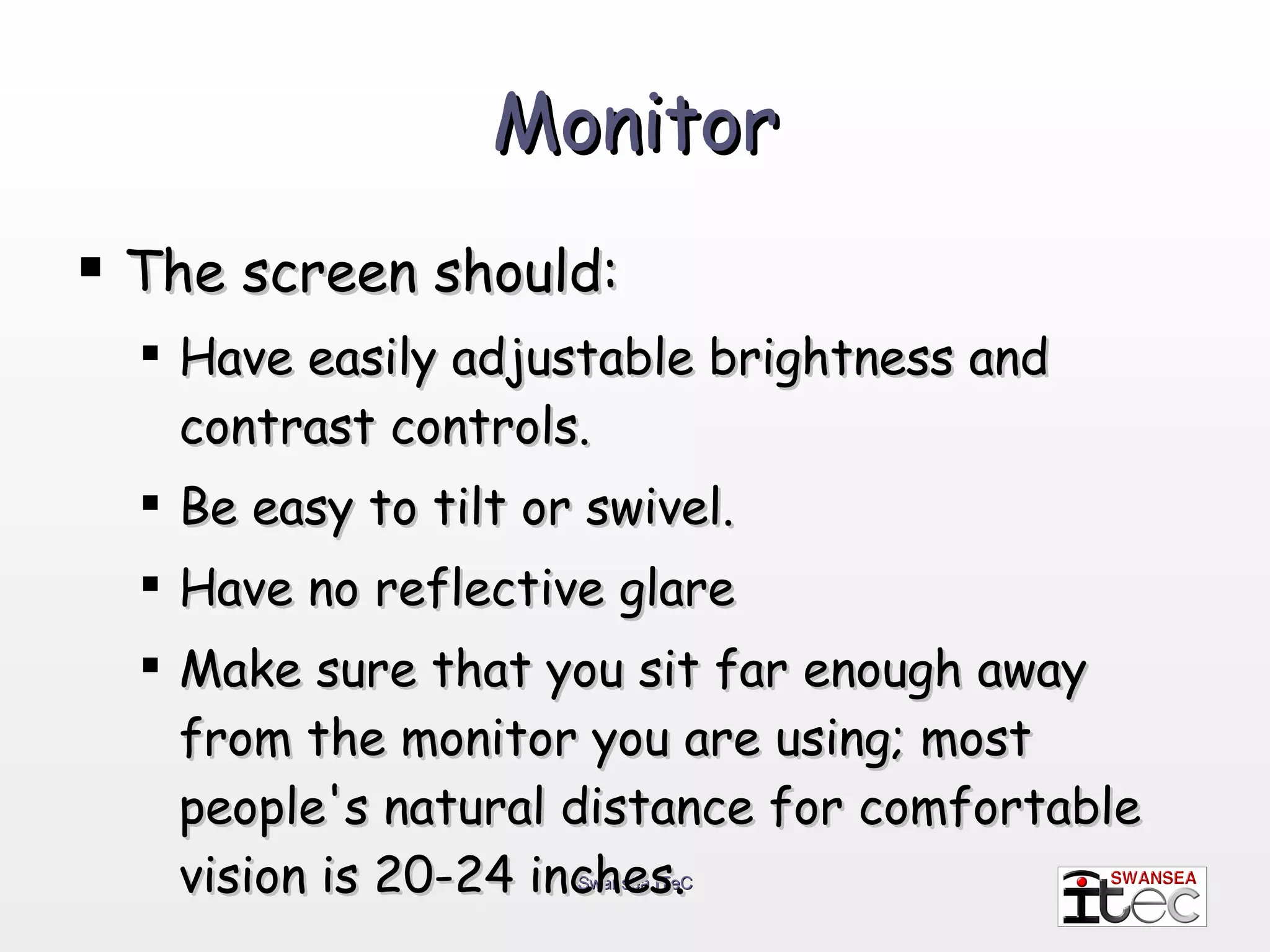 Health and Safety using ICT | PPT