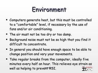 Health and Safety using ICT | PPT