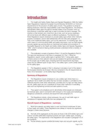 Health and saftey signsl64 | PDF
