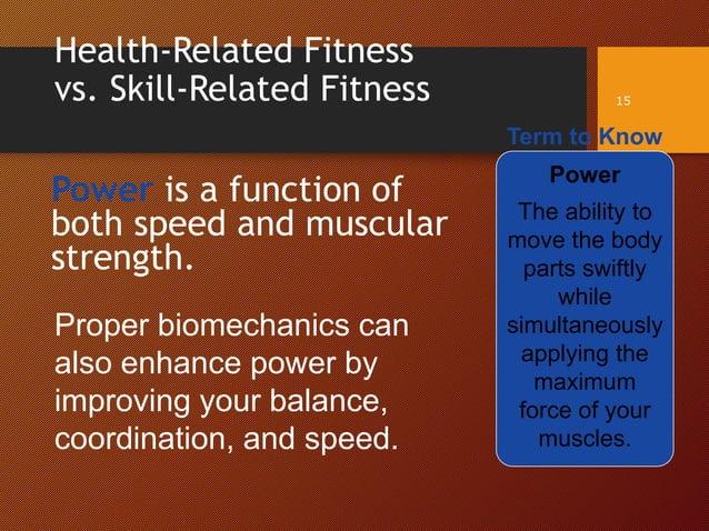 health and skills related fitness.ppt | Bodybuilding | Sports