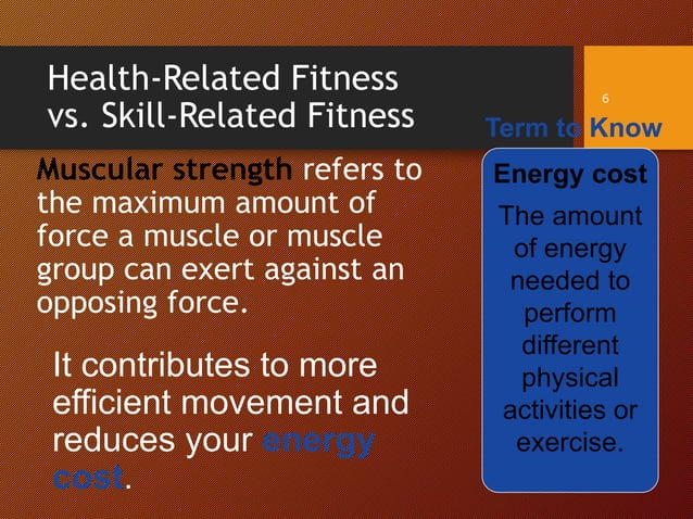 health and skills related fitness.ppt | Bodybuilding | Sports
