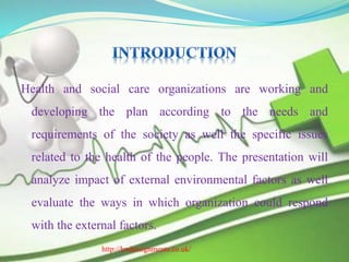 Health and social care | PPTX