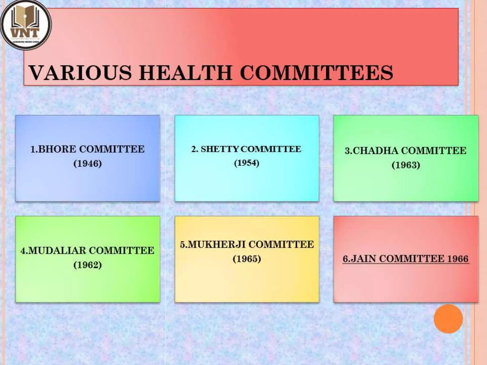 Health and Family Welfare Committees in India | PPTX