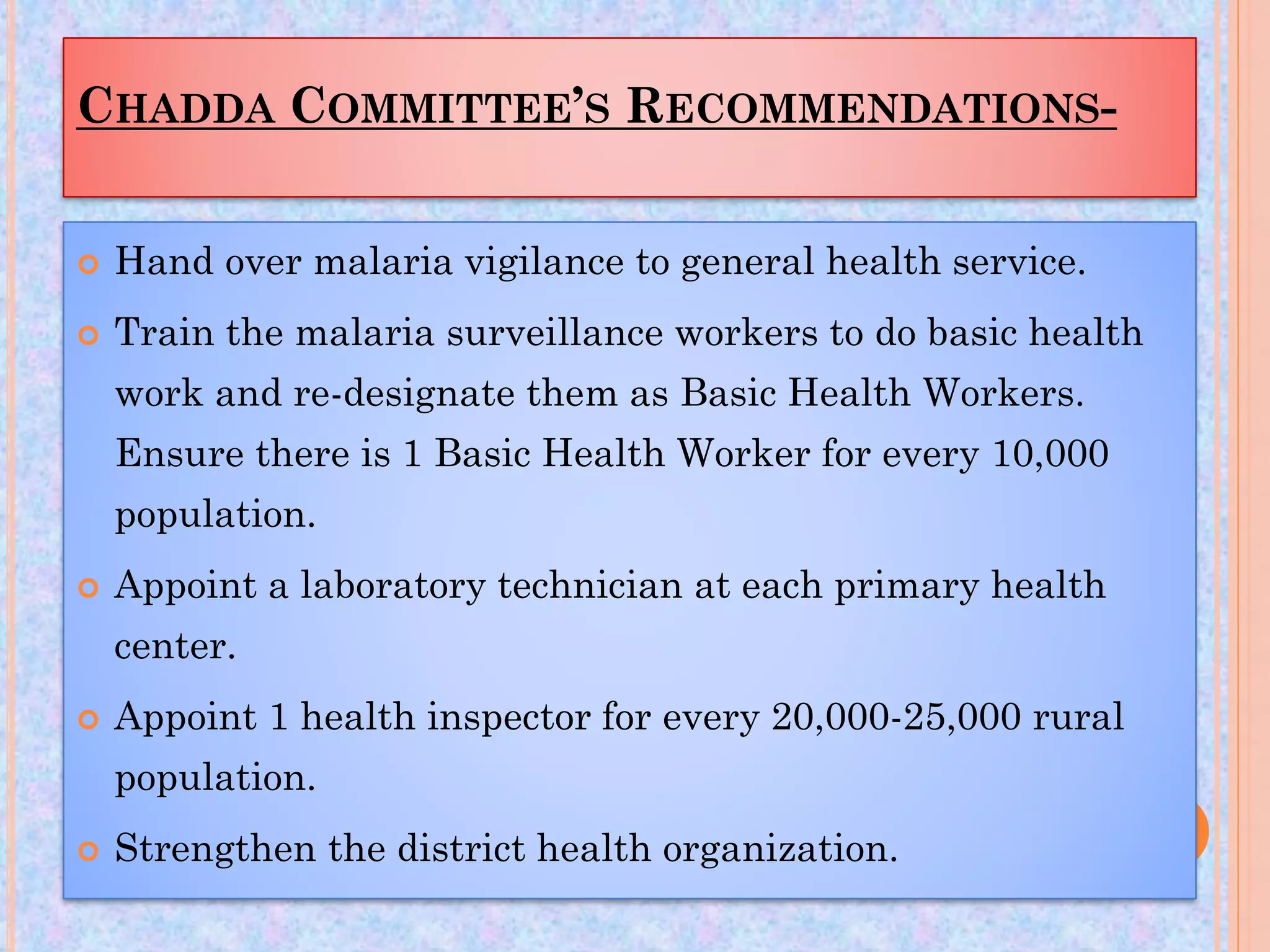 Unit:-2. Health and welfare committees | PDF