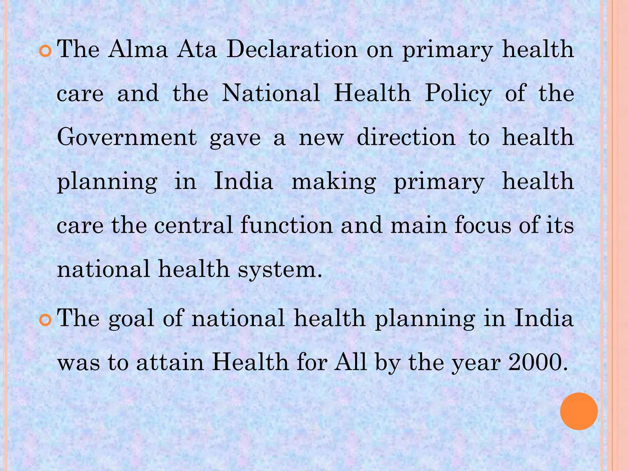 Unit:-2. Health and welfare committees | PDF