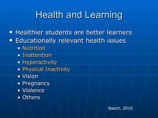 Health and wellness lab | PPT