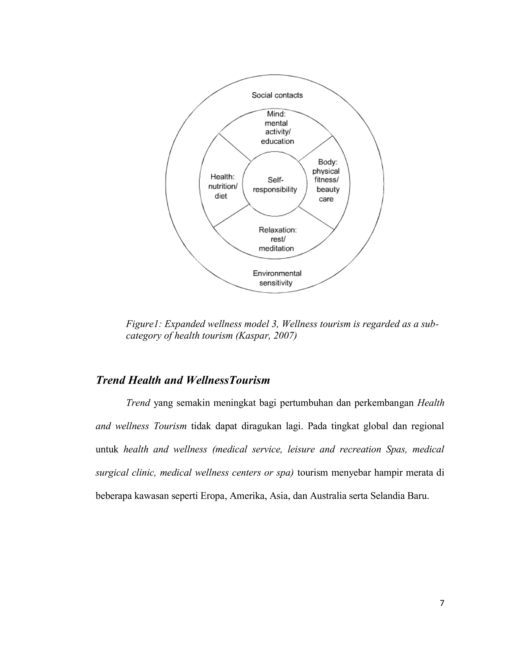 Health and wellness tourism tugas individu | PDF