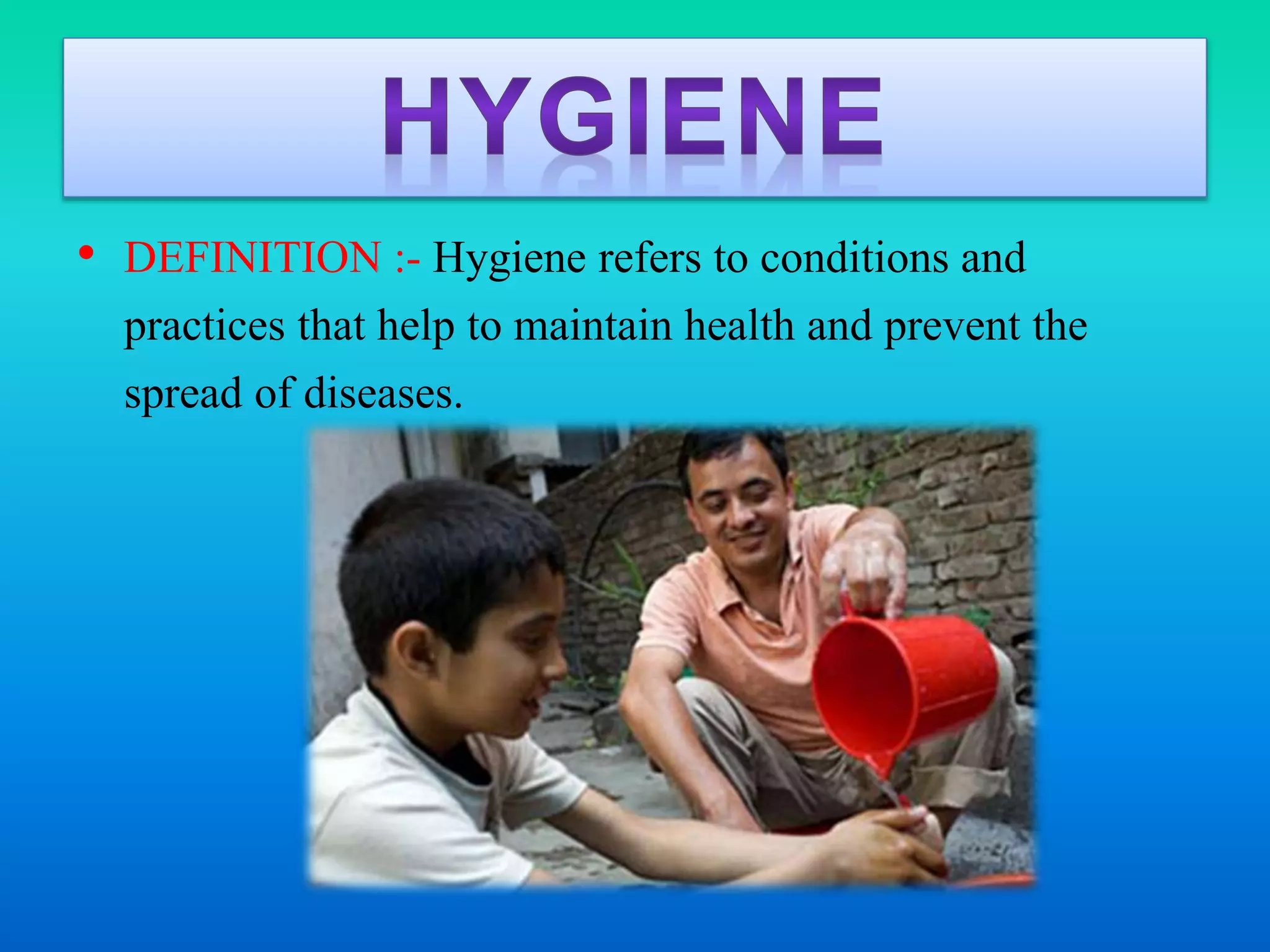Health anh hygine | PPTX