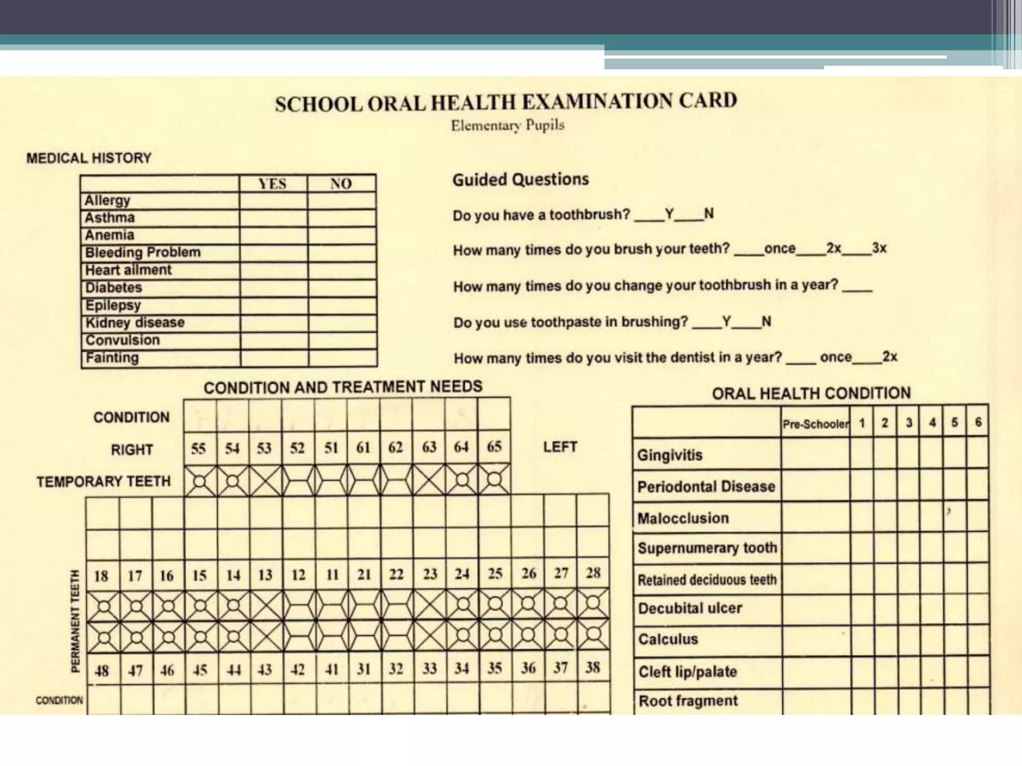 Health appraisal procedure | PPTX