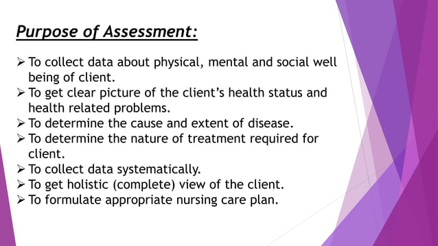 Health assessment | PPTX