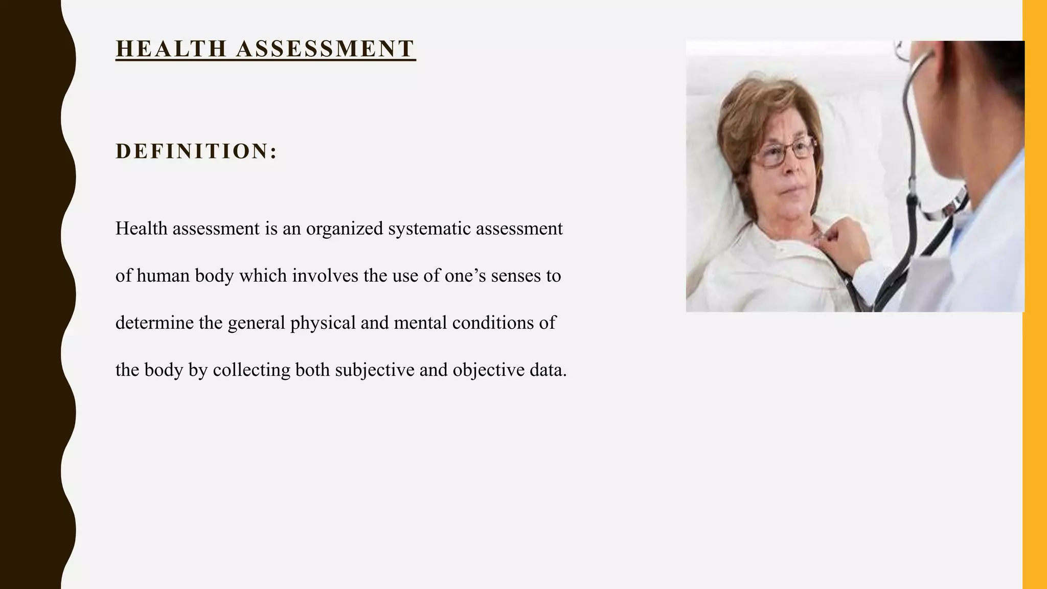 Health assessment | PPTX