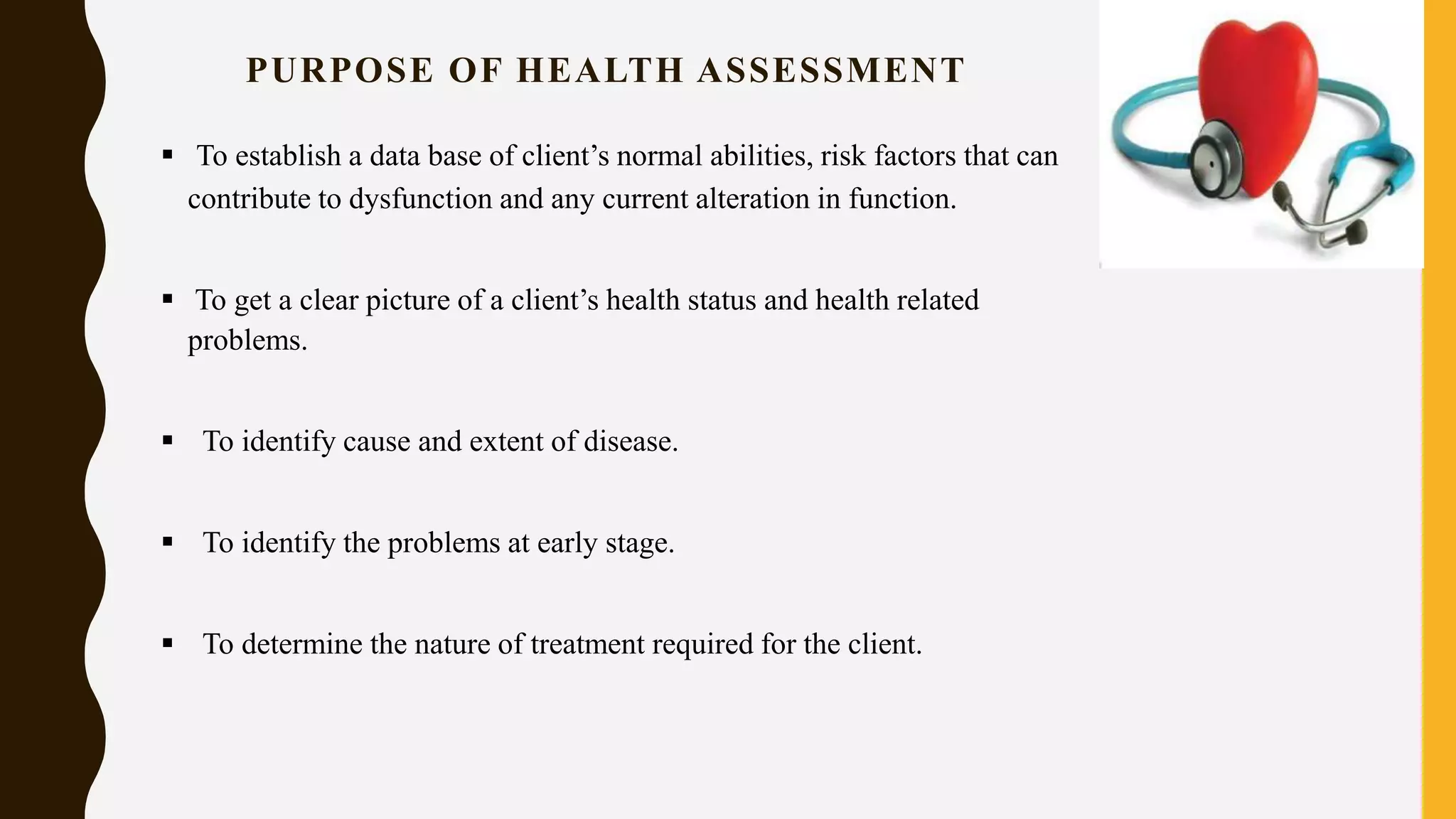 Health assessment | PPTX