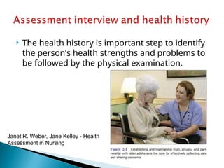 Health assessment.ppt assessment is step | PPT
