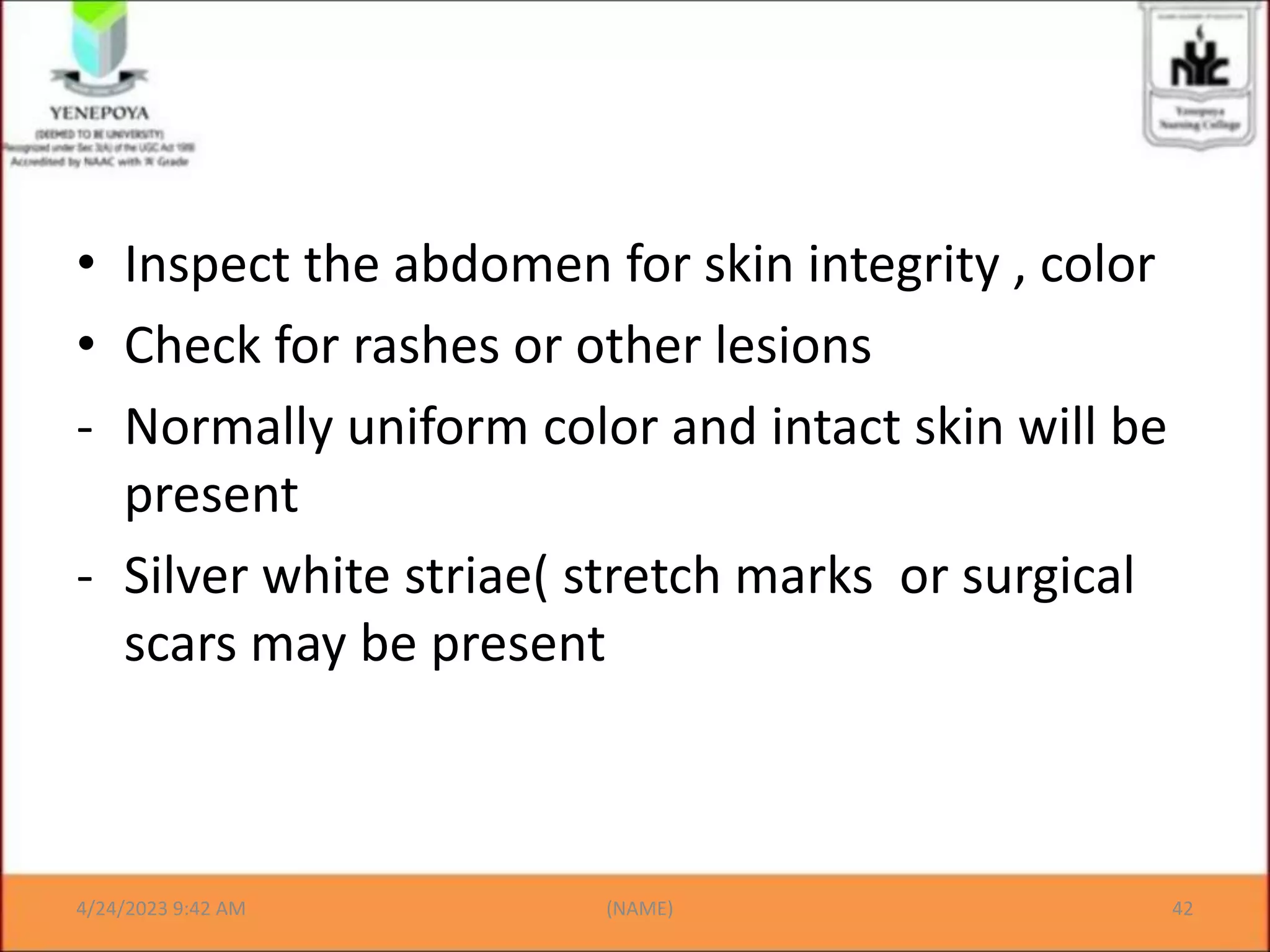 Health Assessment -Anterior chest , heart , abdomen examination.ppt