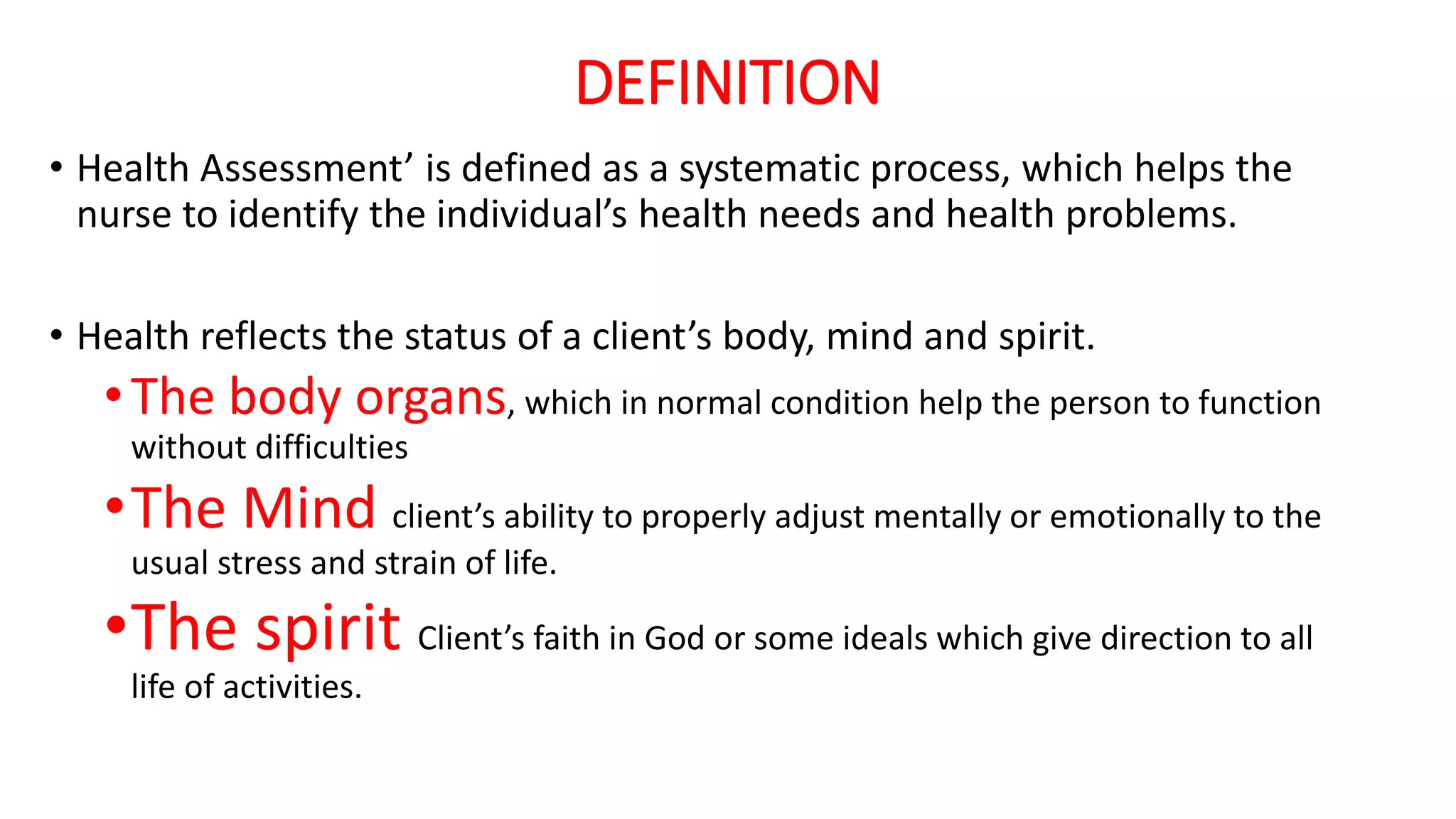 Introduction to Health Assessment Unit1.0.pptx