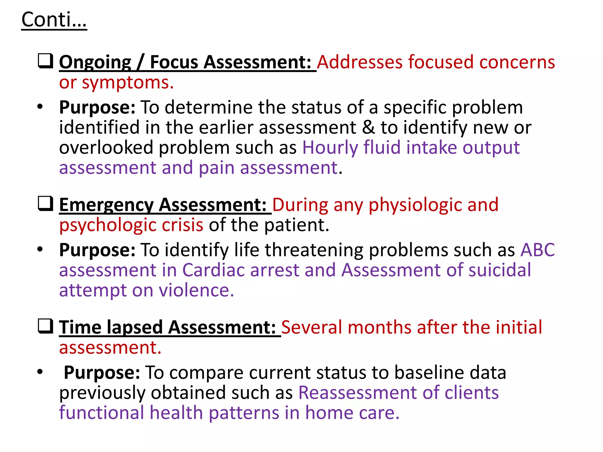 Introduction to Health assessment | PDF