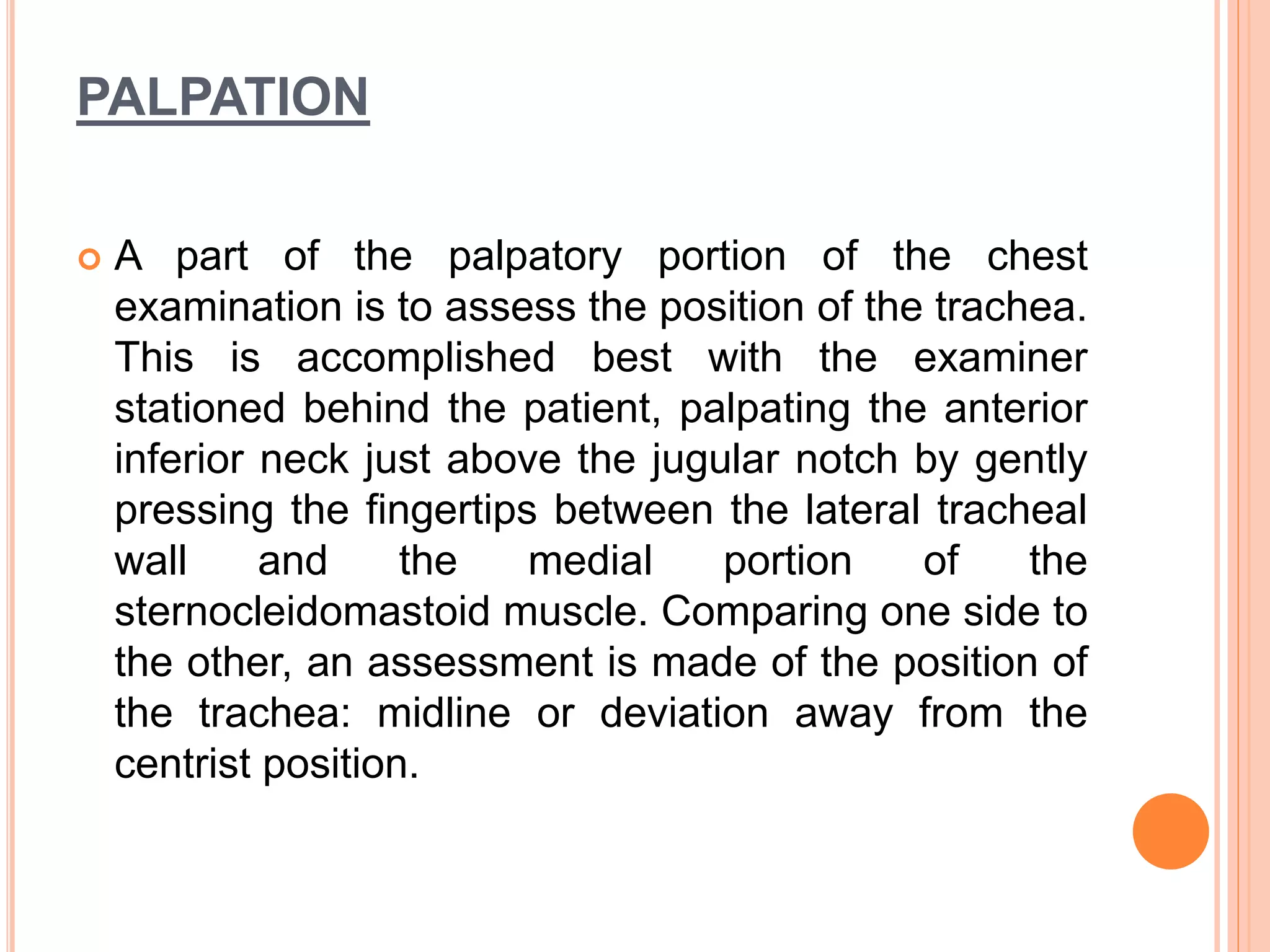 Health assessment and diagnostic assessment of respiratory system | PPTX