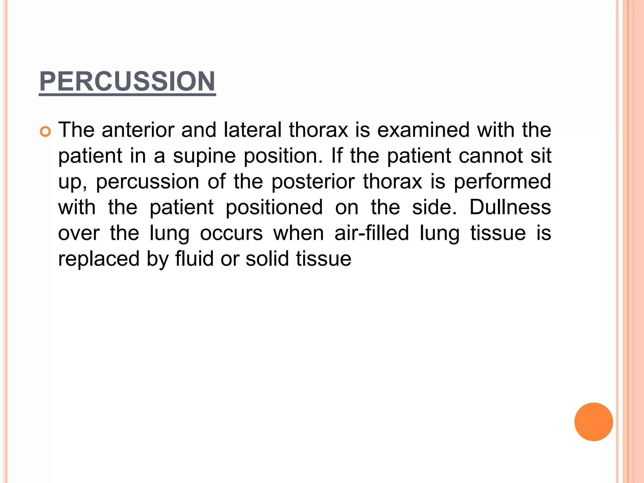 Health assessment and diagnostic assessment of respiratory system | PPTX