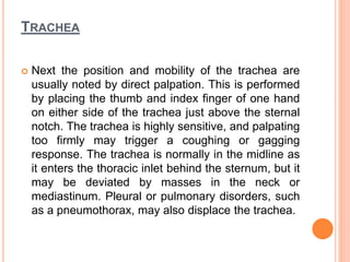 Health assessment and diagnostic assessment of respiratory system | PPTX