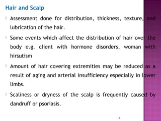 Health Assessment Of Nails Hair And Skin | PPT
