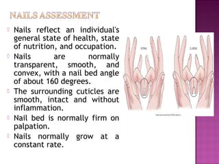 Health Assessment Of Nails Hair And Skin | PPT