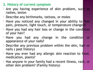 Health Assessment Of Nails Hair And Skin | PPT