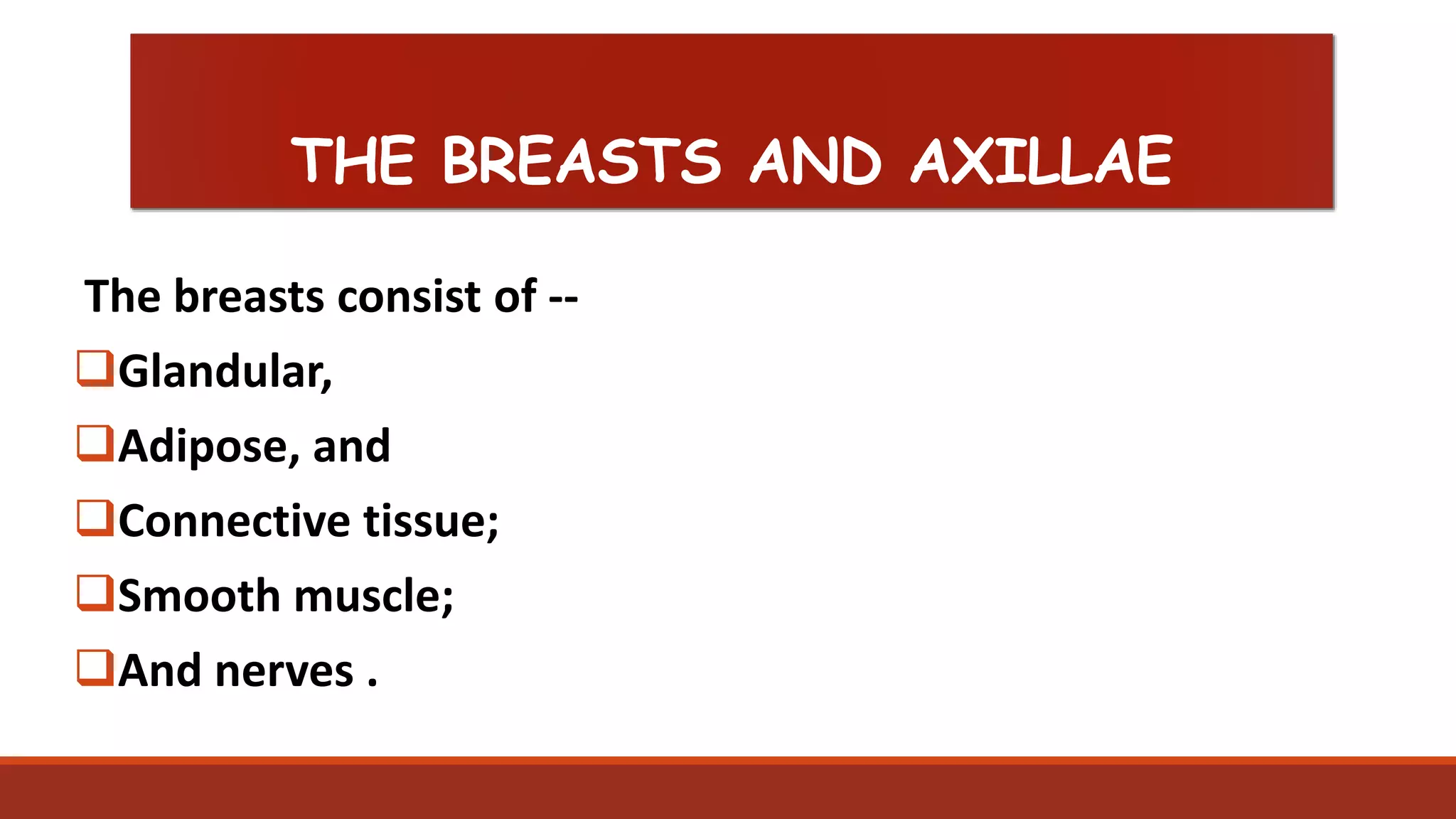Health assessment on breasts and axillae examination | PPTX | Reproductive Health | Diseases and ...