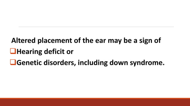 Health assessment on the ear examination | PPTX