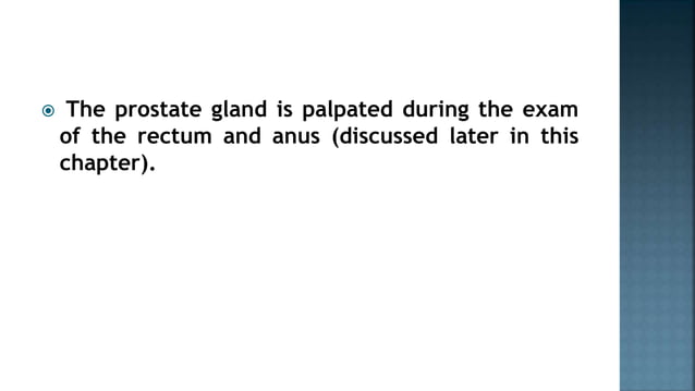 Health assessment on the genitourinary system both male and female ...